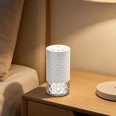 China Bluetooth App Control Low-Noise Home Aroma Diffuser with 80 mL Visualized Glass Essential Oil Bottle for sale