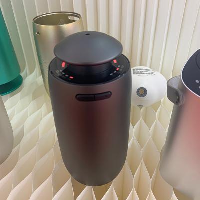 China Intelligent Sensing Vibration Wake-up Aluminum Alloy Car Fragrance Diffuser with 100cbm Coverage for sale