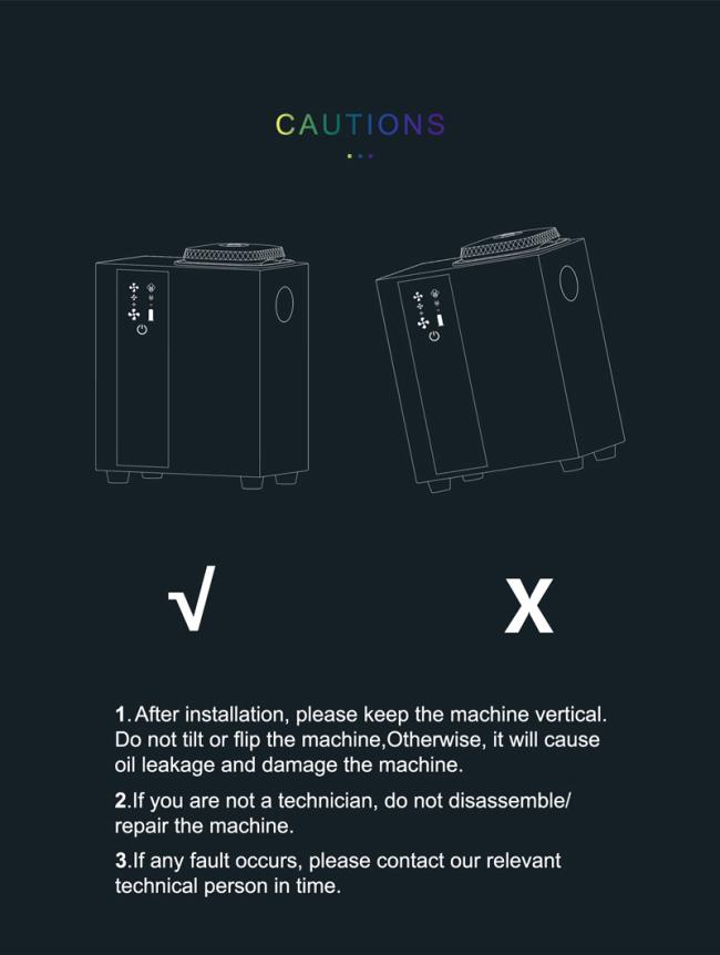 A300 Aromatherapy Diffuser components