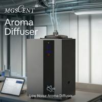 China 800ml Oil Capacity HVAC Scent Diffuser with Two Fluid Atomization and Iron Casing Bluetooth Scent Machine for sale
