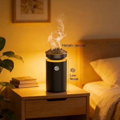 China Luxury Alloy Portable Aroma Diffuser With Convenience Ambient Lighting for sale