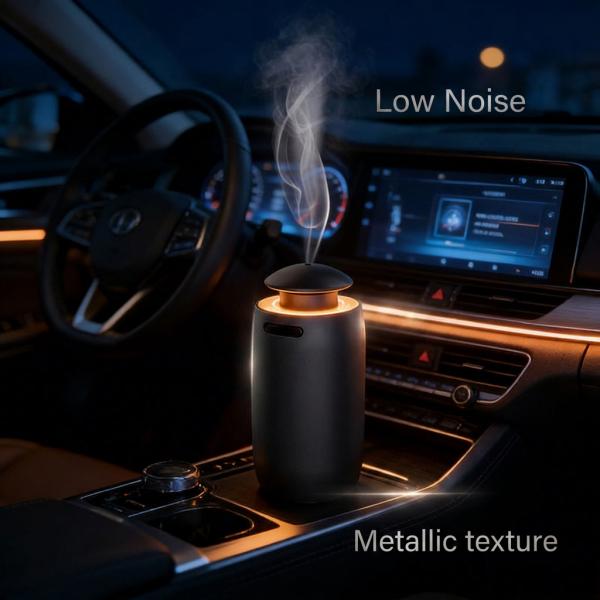 Quality Intelligent Car Fragrance Oil Diffuser 100cbm Coverage Vibration Wake Up Technology for sale