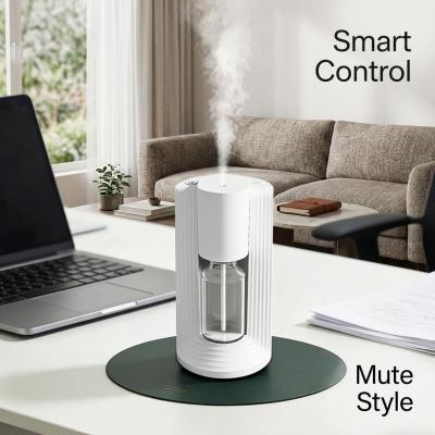 China PP POM Car Aroma Diffuser 2000MAh Battery Silent Diffuser For Essential Oils for sale