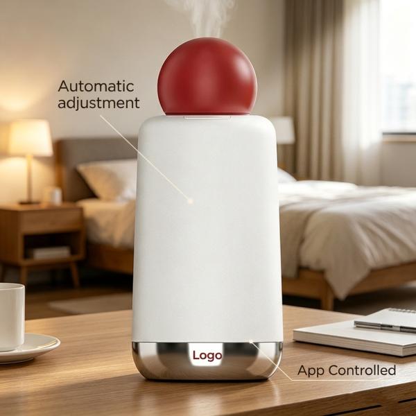 Quality Multi-level Aroma Adjustment Essential Oil Diffuser with Intelligent Display and Portable Design for sale