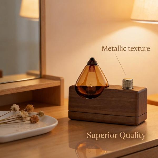 Quality Rechargeable Wireless Home Aroma Diffuser With Minimalist Retro Design for sale