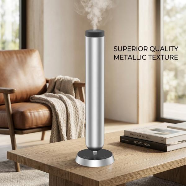 Quality Cylindrical USB Office Aroma Diffuser With 300cbm Coverage 6W Power for sale