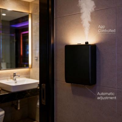 China 2W Rectangular Battery Operated Fragrance Diffuser With Bluetooth APP Control for sale