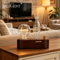 China Quiet Operation <36dB Waterless Diffusion Retro-Luxury Design Aroma Diffuser Fragrance Device for sale