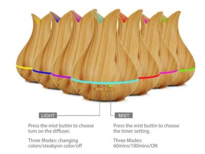 Cina Diffusore di legno dell'aroma dell'olio essenziale del vaso 150ML per il migliore regalo di Halloween in vendita