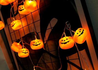 Cina IP44 luci della zucca delle luci 1.5M10 LED Halloween della corda del PVC Halloween in vendita