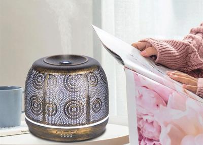 China A grande capacidade 500ML que cronometra a cor 7 conduziu o ar Humidifie do óleo essencial da aromaterapia do vintage da casa à venda