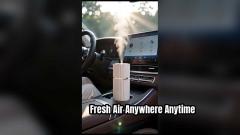 Portable Ultrasonic Aroma Diffuser for Home and Car