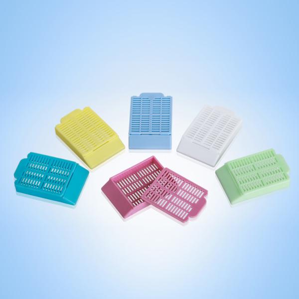 Quality Histology Processing Cassette Embedding Cassette Lab Use Plastic Tissue for sale