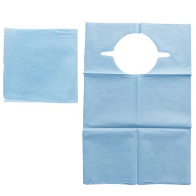 China Absorbent medical dental bib high quality dental bibs material customizable absorbent dental bib for sale
