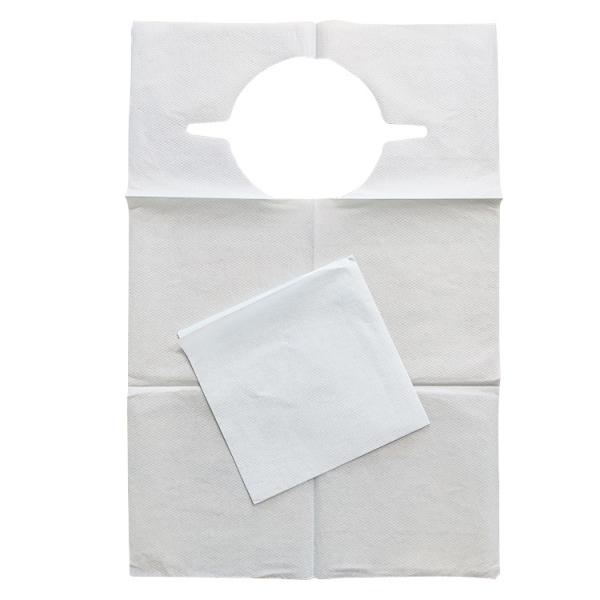 Quality Biodegradable dental bib customizable disposable patient bibs dental napkins for sale