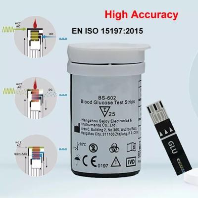 Cina ISO15197 CE0197 Glucometre Glucose Monitor Glucometer Blood Glucose Meter with Test Strips in vendita
