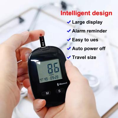 Cina ISO15197 CE0197 Glucometre Glucose Monitor Glucometer Blood Glucose Meter with Test Strips in vendita