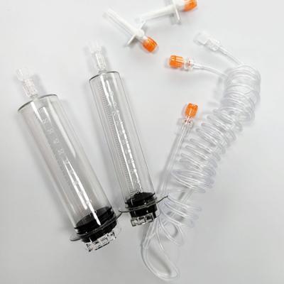 Cina Disposable Sterile CT Injector Syringe High Pressure Angiographic Syringe in vendita
