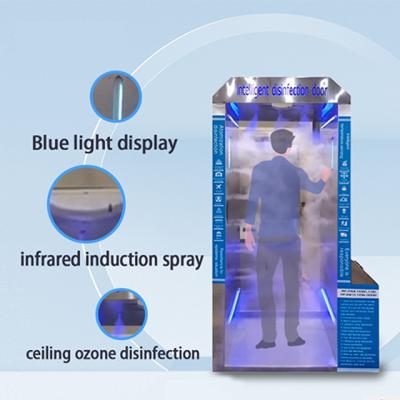 Cina China supply new type good quality Intelligent disinfection door disinfection security gate in vendita