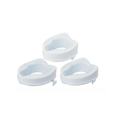 Cina Plastic Durable Medical Equipment Raised Toilet Seat , Lid And  Bucket For Commode Chair in vendita