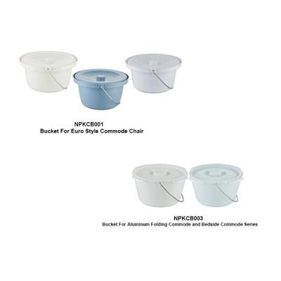 Cina Plastic Durable Medical Equipment Raised Toilet Seat , Lid And  Bucket For Commode Chair in vendita