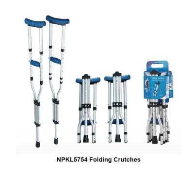 Cina Lightweight Durable Medical Equipment Strong Aluminum Axillary Crutches For Disabled in vendita
