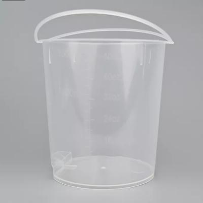 Cina Hot Sale Colon Cleansing Enema Bucket Set Disposable Medical Enema Bucket 1500mL in vendita