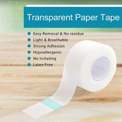 Cina PE  Medical Orthopedic Supplies Transparent  Adhesive Clear Hypoallergenic Surgical Tape in vendita