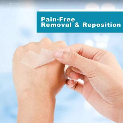 Cina PE  Medical Orthopedic Supplies Transparent  Adhesive Clear Hypoallergenic Surgical Tape in vendita