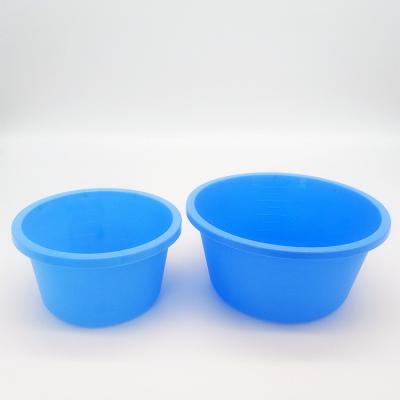 Cina Factory direct sales medical grade blue gallipot hospital plastic medical gallipot in vendita