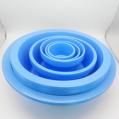 Cina pp disposable medical grade blue gallipot medical plastic tray in vendita
