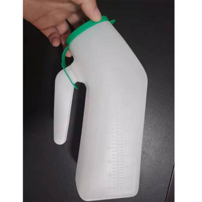 China 1000ml Males Glow in The Dark  Urinal  Urine  Bottles  Spill Proof Screw Cap Lid Portable for sale
