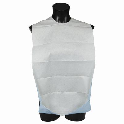 Cina Wholesale Disposable Adult Bibs Waterproof With PE film in vendita