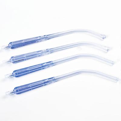 Cina PVC Medical Respiratory Supplies Disposable Medical Surgical Yankauer Suction Infusion Tube in vendita