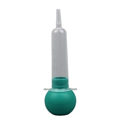China Disposable bulb irrigating syringe with needle wholesale medical ear irrigation syringe for sale