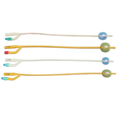 Cina 3 Way foley catheter tip silicone foley catheter customization silicone rubber foley catheter in vendita