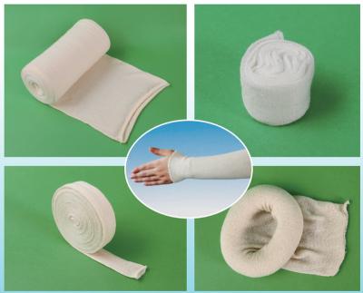 Cina Medical elastic tubular net bandage customizable tubular support bandage in vendita