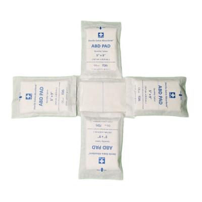 中国 Professional Wound Care Supplies Certification Medical Sterile Abdominal Gauze Pad 販売のため