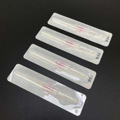Cina Disposable 18G 20G 22G 24G Sterile Safety IV Catheter with Wing or Without Wings in vendita