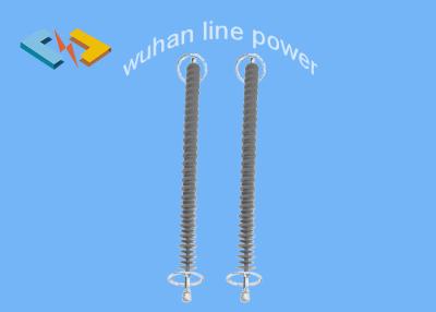 中国 400KV送電線絶縁体、球-ソケットが付いている合成の長い円柱形碍子 販売のため