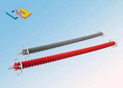 Cina Isolanti di sospensione compositi lunghi della gomma di silicone di Rod, 2000m 35kV 100kN in vendita