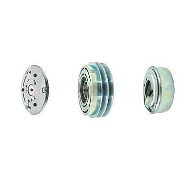 China Auto Ac Magnetic Clutch for MITSUBISHI ROSA Coil Pulley 24v Ac air ConditIon Compressor Part Coil Clutch Plate Hub for sale