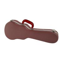 China ABS 21 Inch Hard Shell Soprano Ukulele Case Impact Resistant Lockable Latches for sale