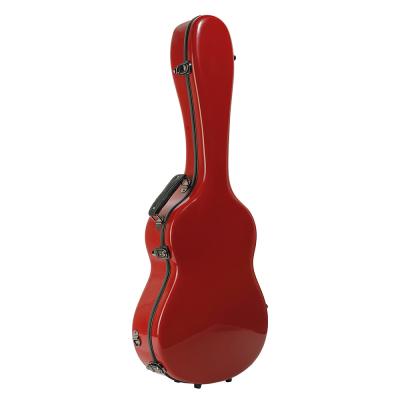 China 39 Inch Fiberglass Best Classical Guitar Case Red for sale