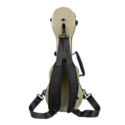 Cina Di 10 colori della vetroresina del soprano delle ukulele rivestimento molle del velluto della cassa duro in vendita
