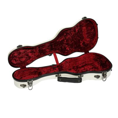 Cina Vetroresina dura Hardshell della cassa delle ukulele di concerto dell'avorio impermeabile in vendita