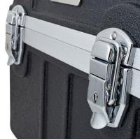 China ABS Wired Microphone Flight Rack Case MIC 12 Portable Waterproof 23cm Height for sale