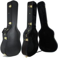 China Wooden Dreadnought Guitar Hard Case 41 Inch Lockable Hardshell Case for sale
