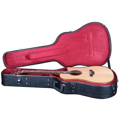 China Da caixa amigável da cremalheira da guitarra de Eco peso leve preto acústico Plywooden à venda