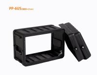 China 19 Inch Rack Case 6U Shallow Locking Vented Rack with 2 Handles 482x483x268mm for sale